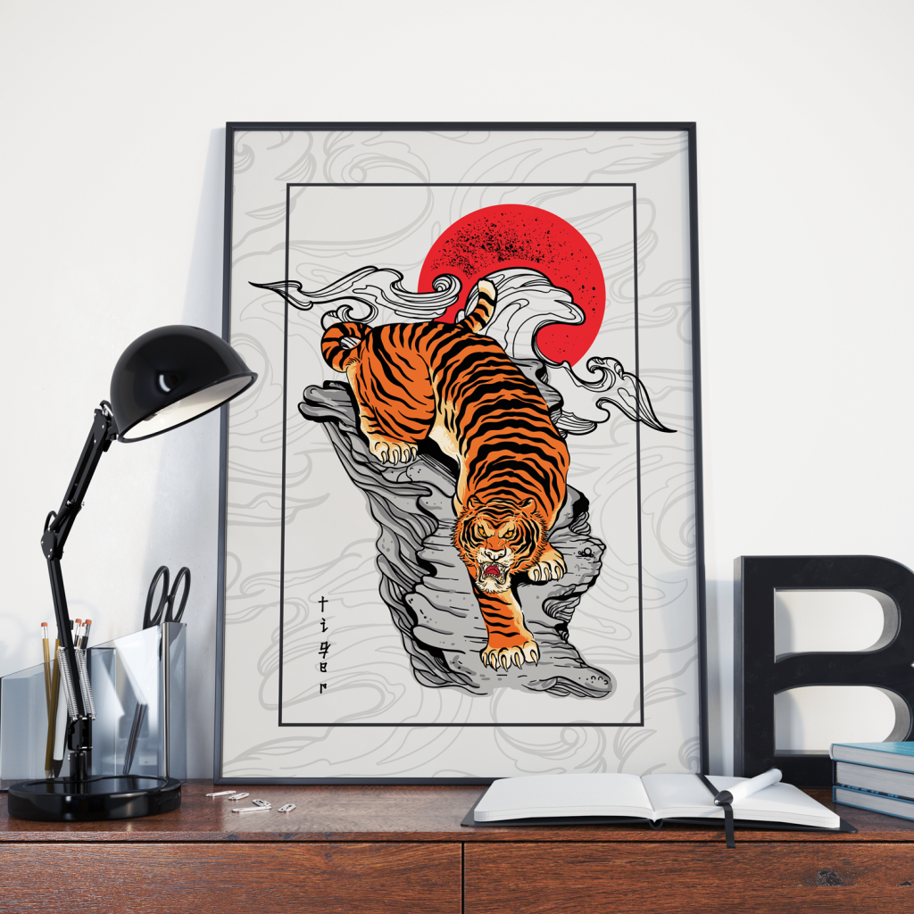 Japanese Tiger Print – igdprints.com